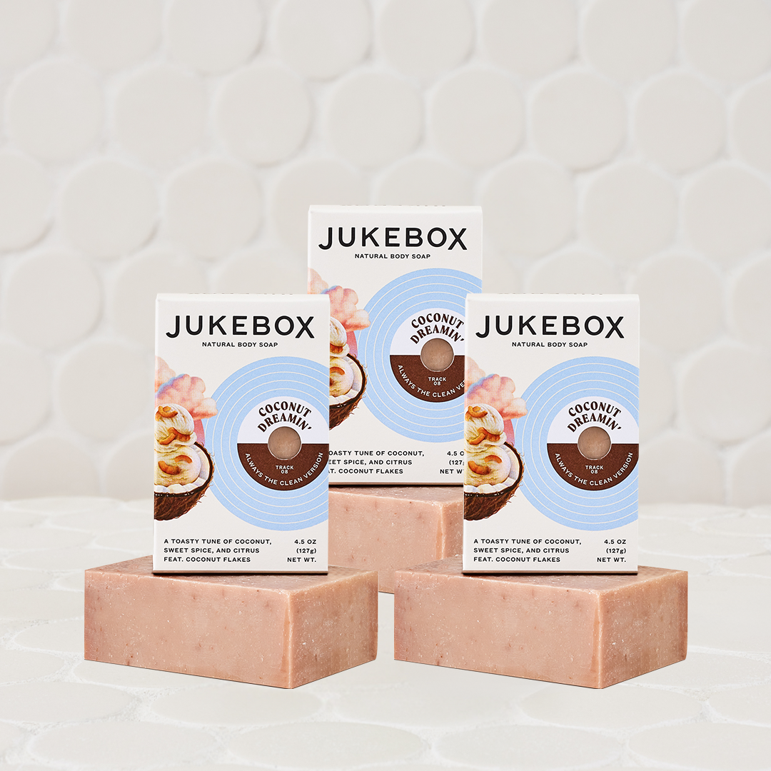 Coconut Dreamin' Soap 3-Pack – Jukebox